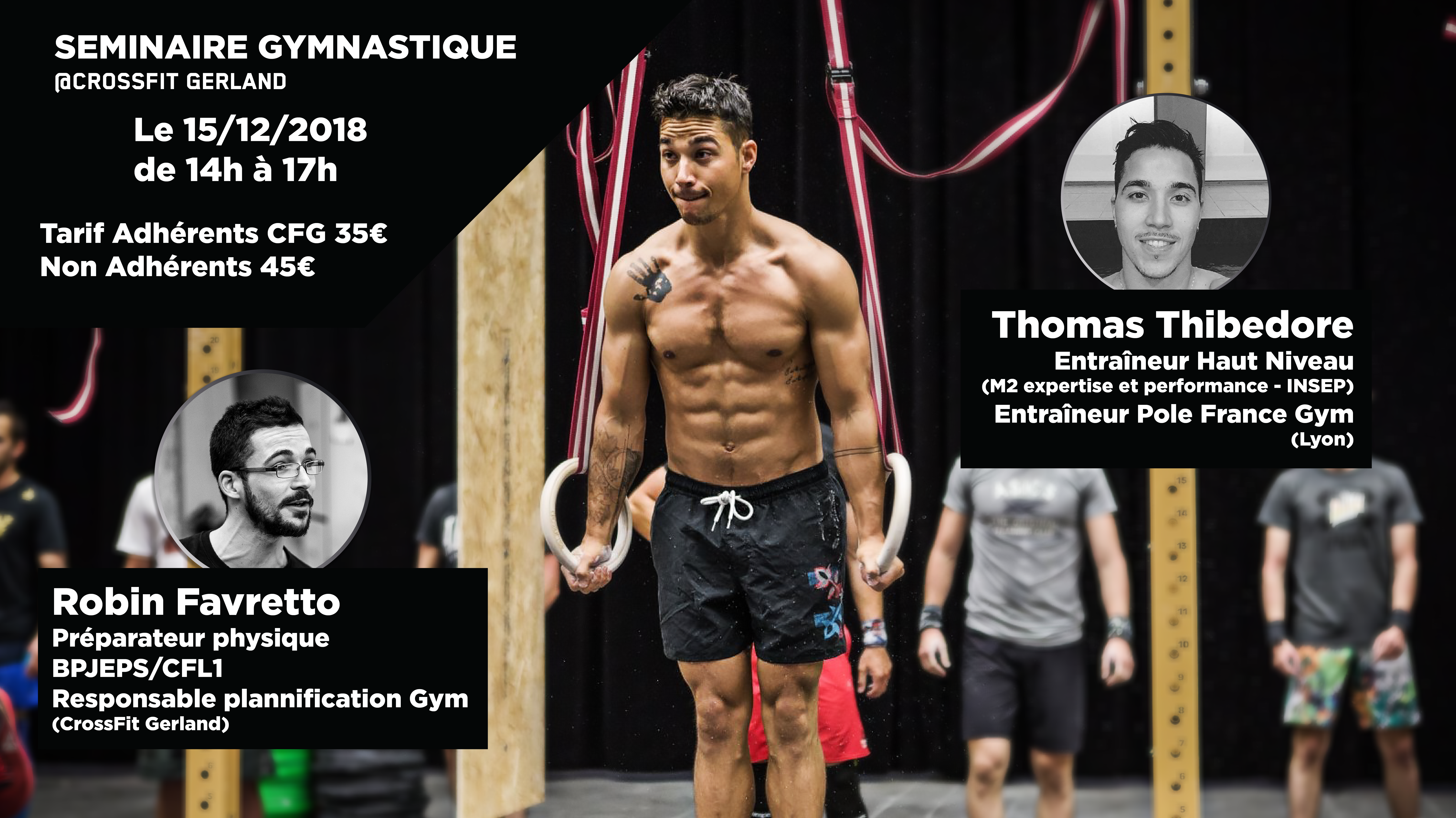SEMINAIRE GYM By CrossFit Gerland x GymBro'z SEMINAIRE GYM By CrossFit Gerland x GymBro'z